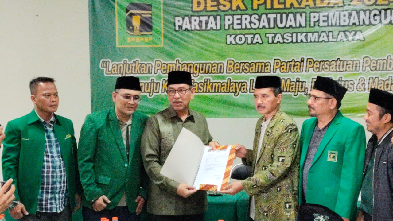 Serius Ikut Pilkada Kota Tasikmalaya, Ivan Dicksan Kembalikan Formulir ...